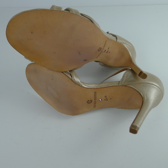 Corso Como | Shoes | Corso Como Leather Dress Sandals Size Us 7 | Poshmark